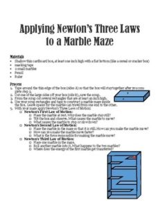 Teaching Newton's Three Laws of Motion | Greater Houston Moms